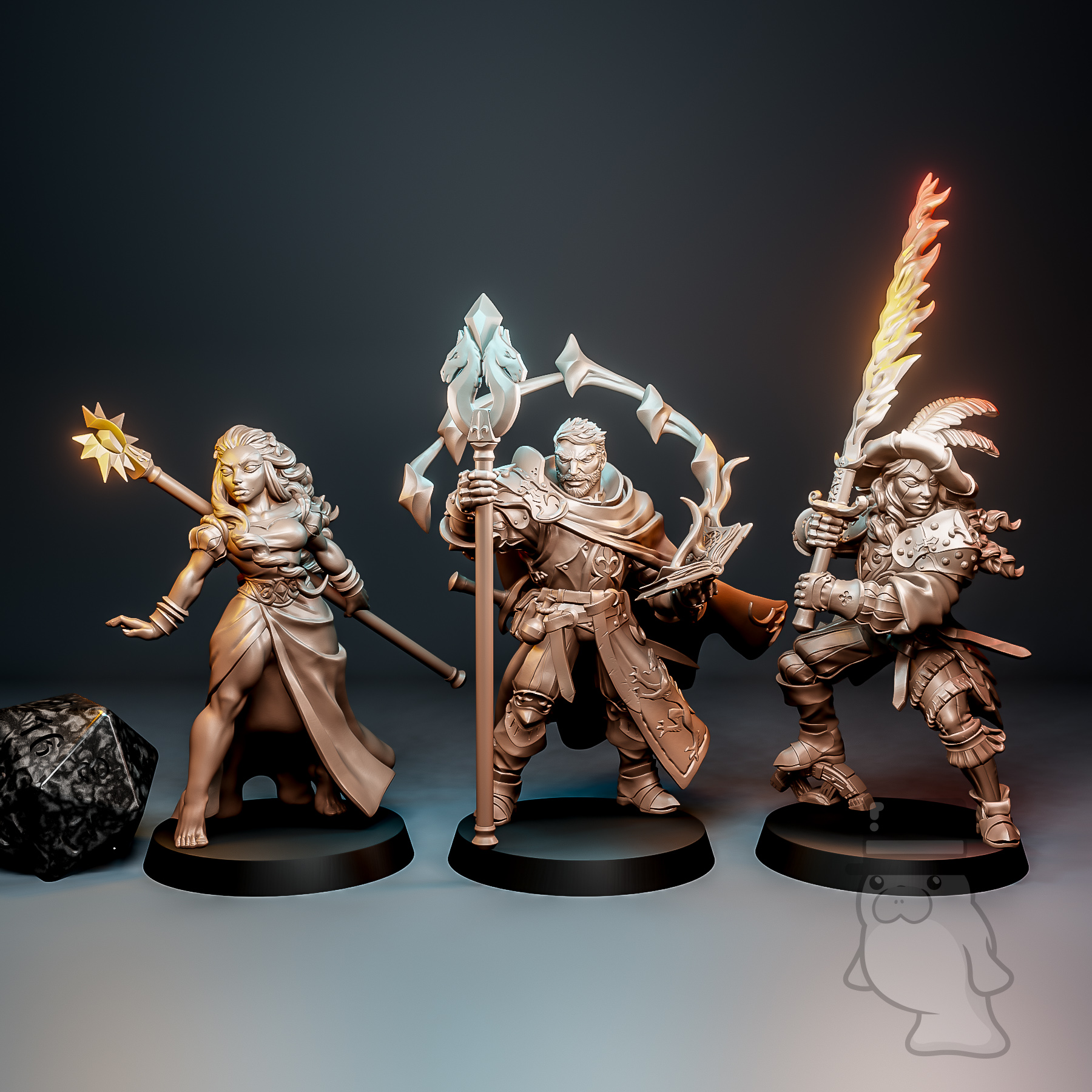 Champions Pack - Vanguard Fighters Guild - Artisan Guild :: Mini Manatee New Zealand